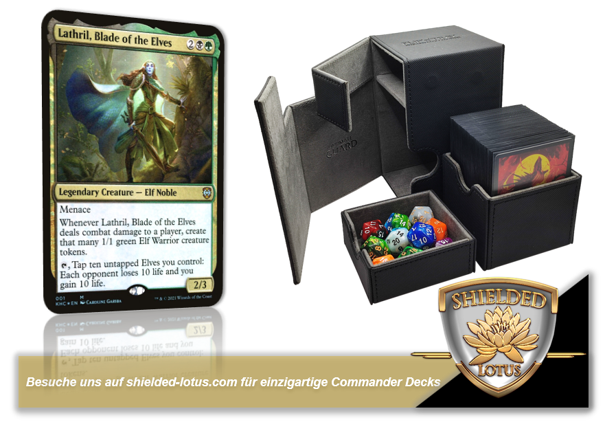 MTG Magic the Gathering Commander Deck - Lathril, Blade of the Elves ...