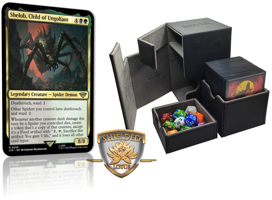 MTG Magic the Gathering Commander Deck - Shelob, Child of Ungoliant (S ...