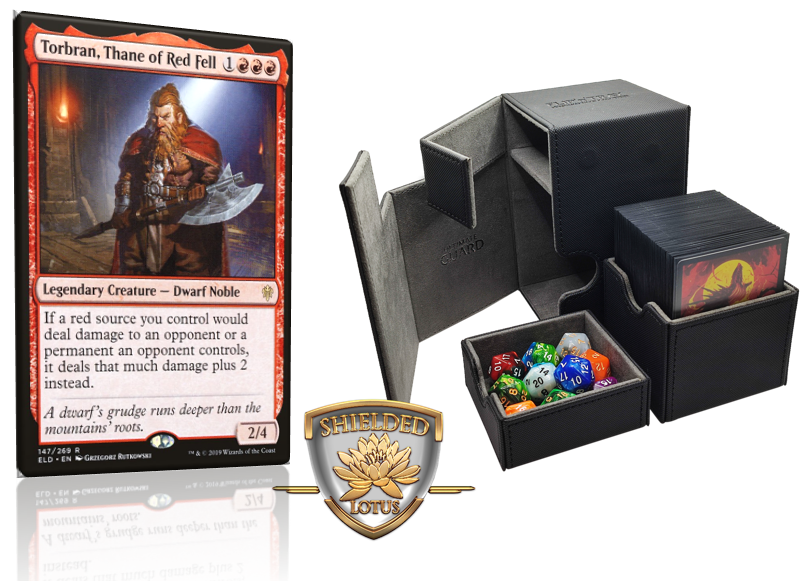 MTG 100-Karten Commander Deck - Torbran, Thane of Red Fell (Mono Red B ...